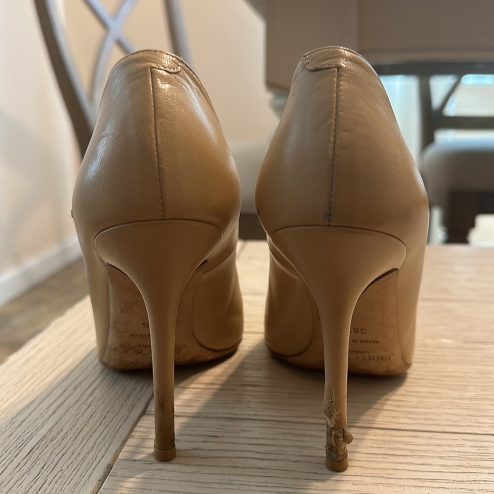 Jimmy Choo London Romy 100 Leather Pump - Gem